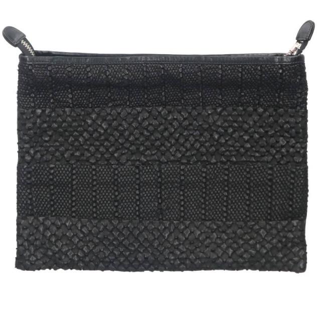 クロムハーツ  ダガージップアップレザークラッチバッグ 中古 SJ02