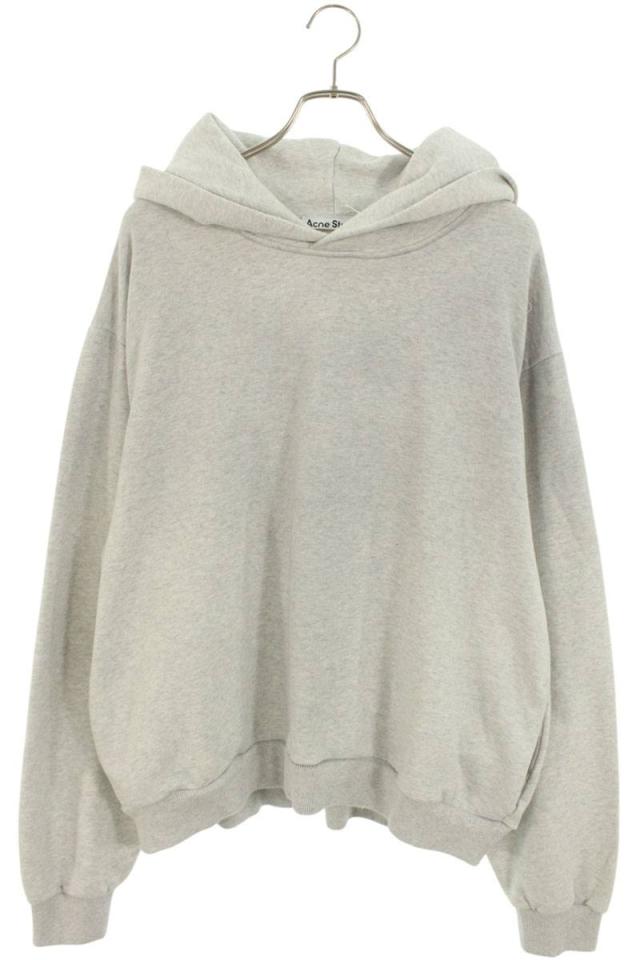 アクネストゥディオズ サイズ:L  25AW  FN-UX-SWEA000023 バックプリントダメージ加工プルオーバーパーカー 新古品 FK04