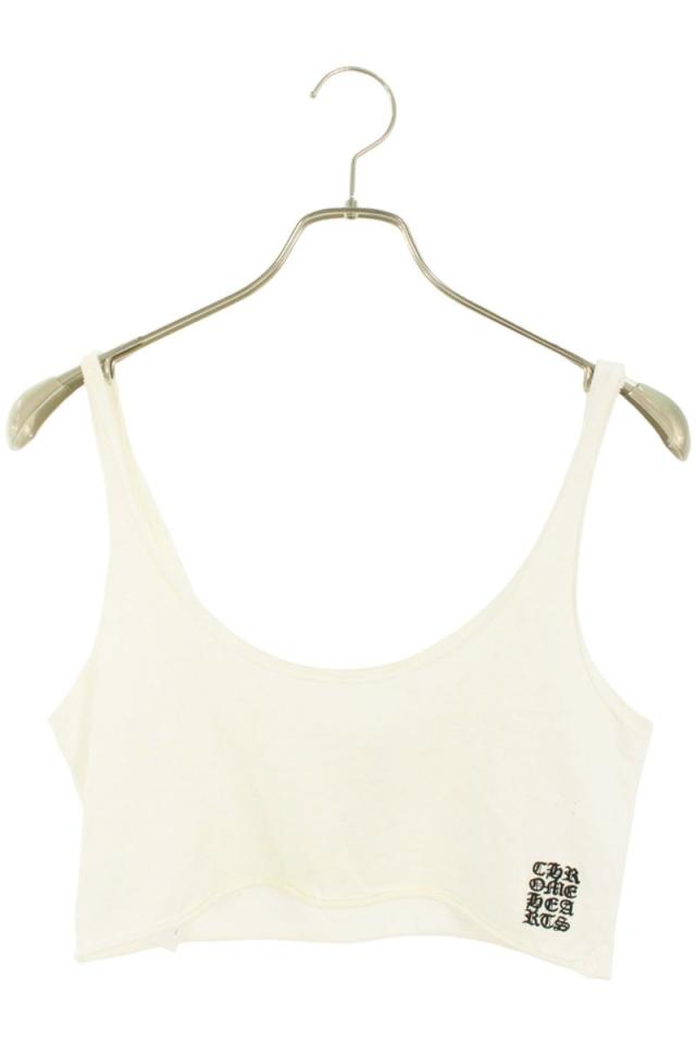 クロムハーツ サイズ:S  Y NOT フロントロゴ刺繍キャミソール 中古 OS06