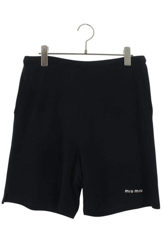 ミュウミュウ サイズ:38   MJP332 エンブロイダリーピケショートパンツ 新古品 SB01