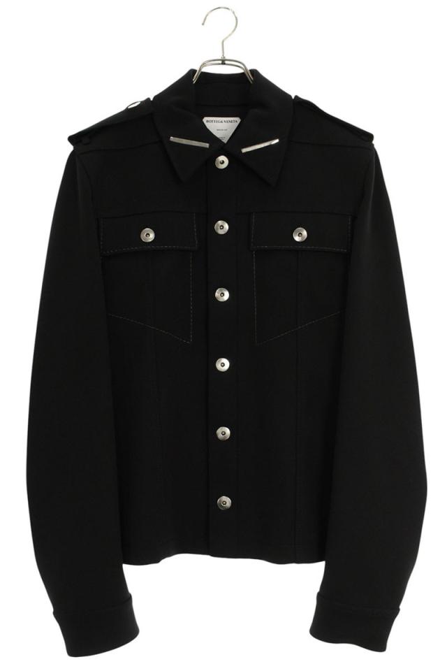 ボッテガヴェネタ サイズ:50  671864 ダブルキャバリージャケットブルゾン 中古 BS99