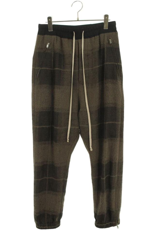 リックオウエンス サイズ:46  RU18F1388-WCP サイドジップサルエルロングパンツ 中古 BS99