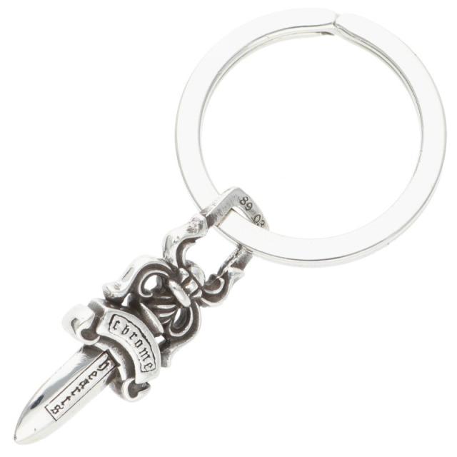 クロムハーツ   RNG&No5 DGGR キーリング#5ダガー シルバーキーリング 中古 GZ11