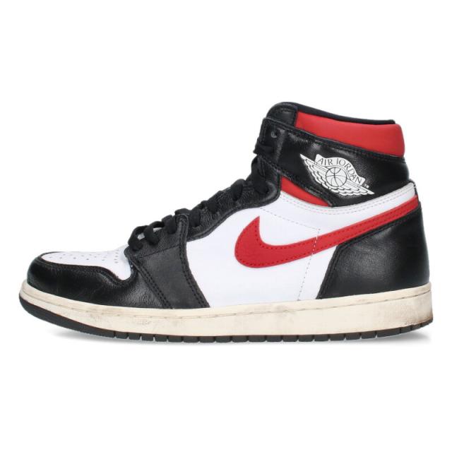 ナイキ サイズ:27.5cm  AIR JORDAN 1 RETRO HIGH OG GYM RED 555088-061 エアジョーダン1ハイオージージムレッドスニーカー 中古 BS99