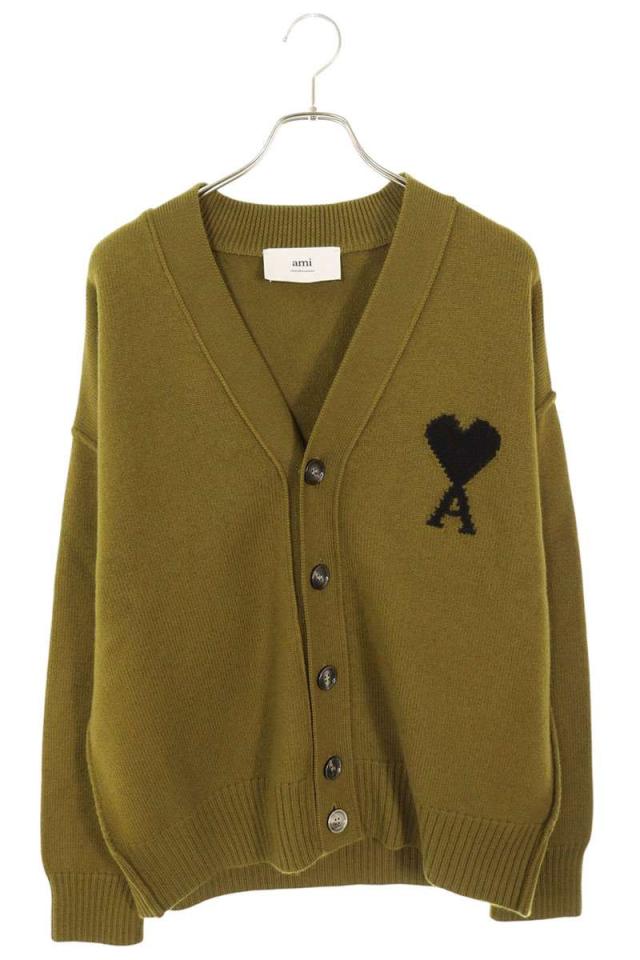 アミアレクサンドルマテュッシ サイズ:M  25AW  UKC367 ハートA刺繍カーディガン 新古品 OM10