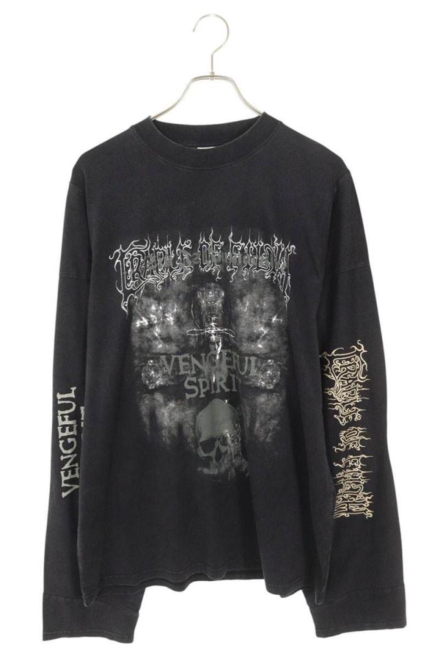 ヴェトモン サイズ:S  25AW  UCF76LS680M Cof Spirit Cut-Up長袖カットソー 新古品 OM10