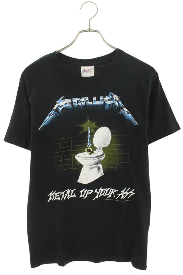 ヴィンテージ サイズ:S  LLICA メタリカ l Up Your Ass両面プリントTシャツ 中古 BS99