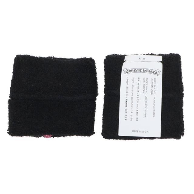 クロムハーツ   SWEATBAND WRIST オンライン限定パテントクロスパッチリストバンド 中古 SJ02 クロムハーツ SWEATBAND WRIST オンライン限定パテントクロスパッチ