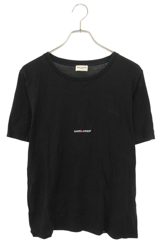 サンローランパリ サイズ:L  464572 YB1EN クラシックロゴTシャツ 中古 OM10