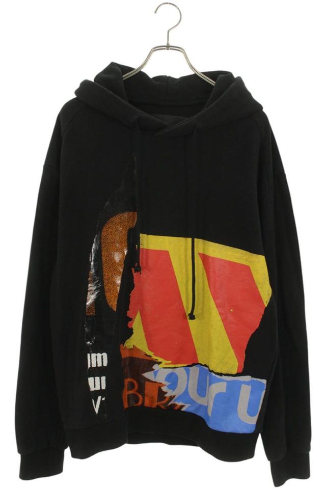 ジュンジー サイズ:48  JC7241P345 フロントパッチプリントパーカー 中古 BS99