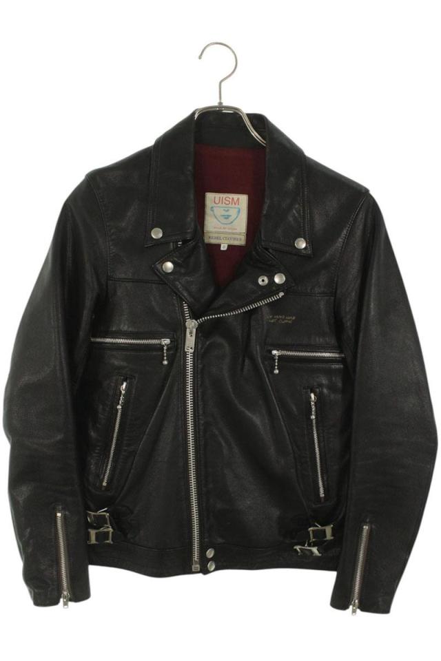 アンダーカバイズム サイズ:0  UCQ9212 ダブルライダースレザージャケット 中古 BS99