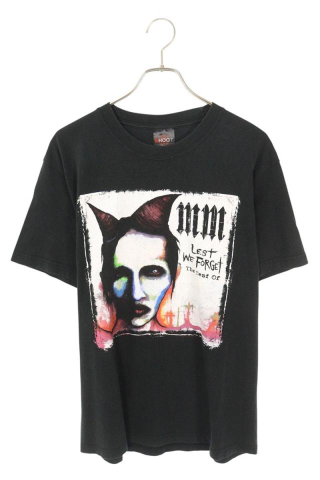 ヴィンテージ サイズ:L  00s  MARILYN MANSON マリリンマンソン Lest We ForgetTシャツ 中古 SB01