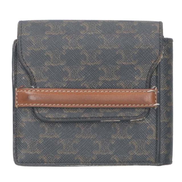 セリーヌ   10D902BZ9 トリオンフキャンバスオリガミカードホルダー 中古 BS99