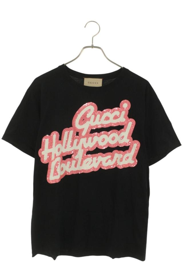 グッチ サイズ:XS  615044 XJEDW スパンコール装飾Tシャツ 中古 OM10