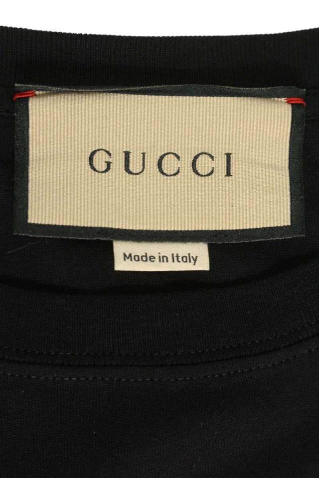 グッチ サイズ:XS 615044 XJEDW スパンコール装飾Tシャツ 中古 OM10