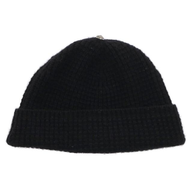クロムハーツ サイズ:ONE SIZE HIT & RUN BEANIE クロスボタンカシミヤビーニー帽子 中古 OK15