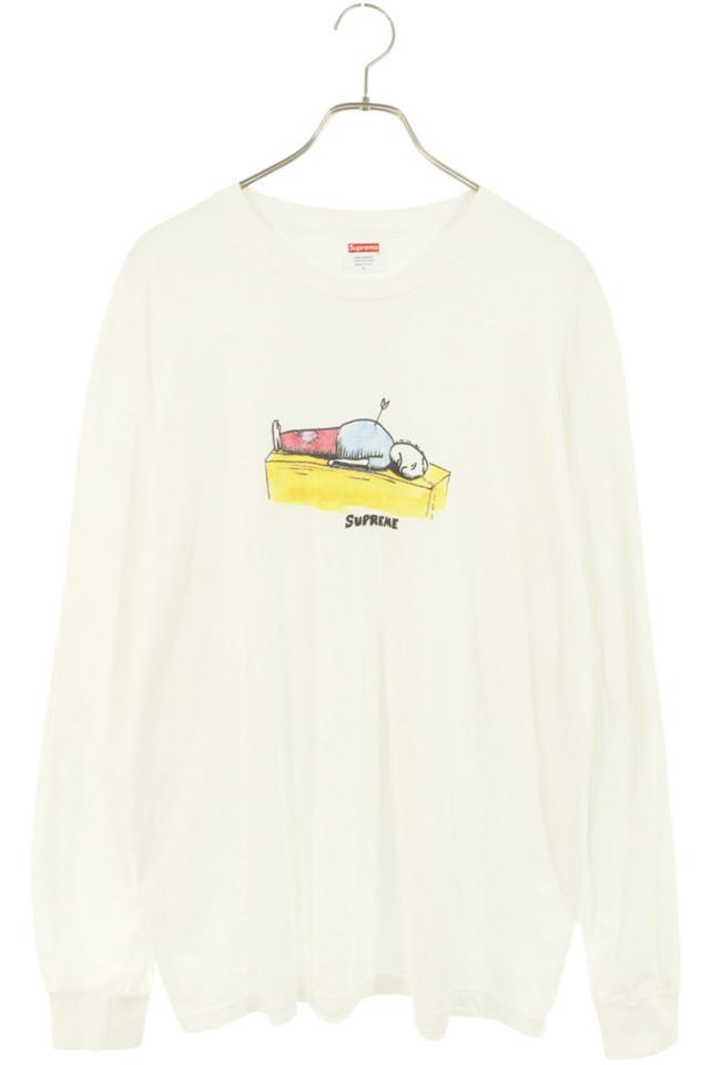 シュプリーム サイズ:L  23AW  Arrow L S Tee ニールブレンダー長袖カットソー 中古 BS99