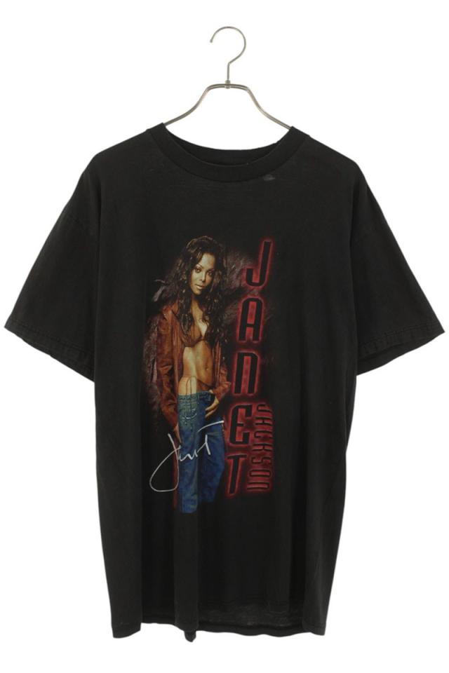 ヴィンテージ サイズ:XL  JANET JACSKSON 両面プリントTシャツ 中古 BS99