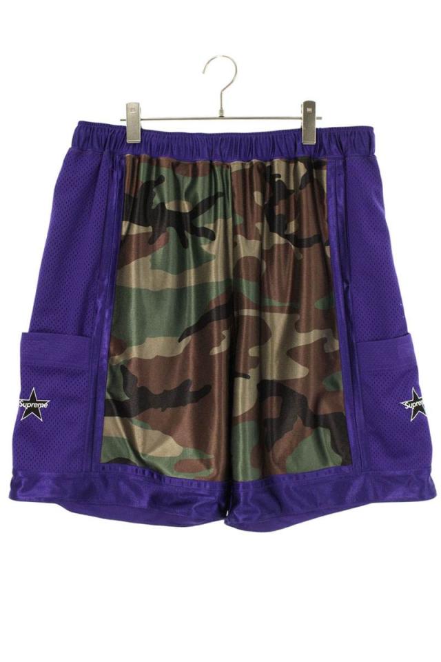 シュプリーム サイズ:XL  25SS  Side Pocket Basketball Short サイドポケットバスケットボールショートパンツ 中古 OM10