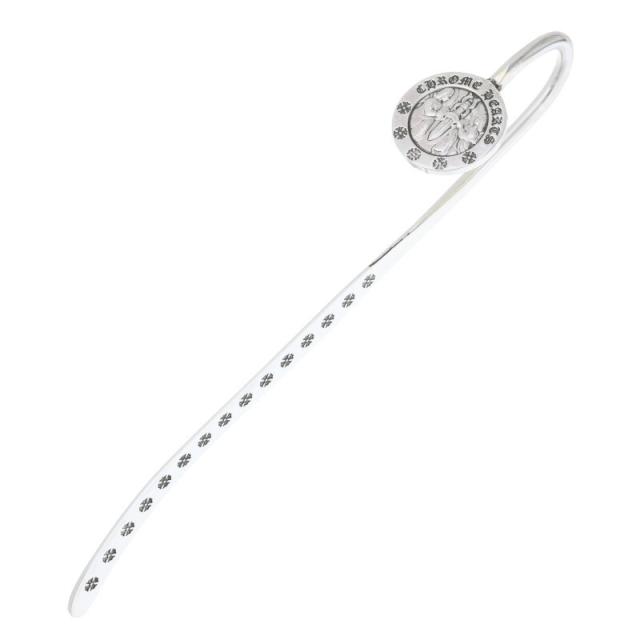クロムハーツ   BOOK MARK ANGL MDL V2 エンジェルメダルブックマーカー シルバーブックマーカー 中古 SS07