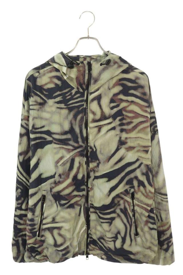 ディーゼル サイズ:50  J-LEOPOLD 総柄ナイロンブルゾン 中古 BS55