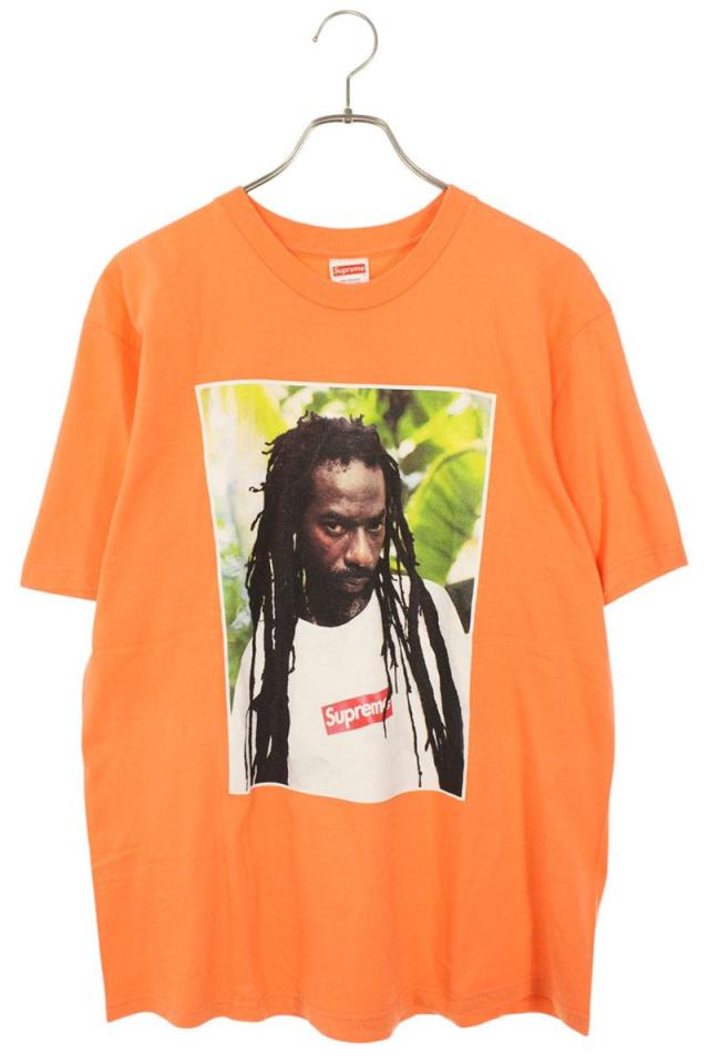 シュプリーム サイズ:M  19SS  Buju Banton Tee ブジュバントンフォトプリントTシャツ 中古 BS99