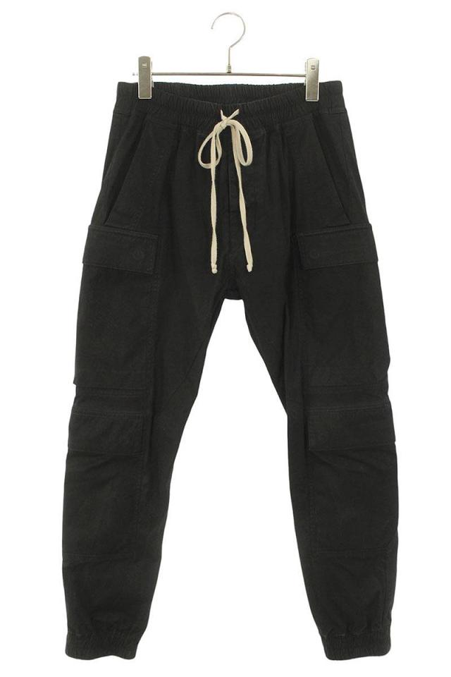 リックオウエンス サイズ:46  23SS  RU01C4337-TE マストドンメガカーゴロングパンツ 中古 SB01