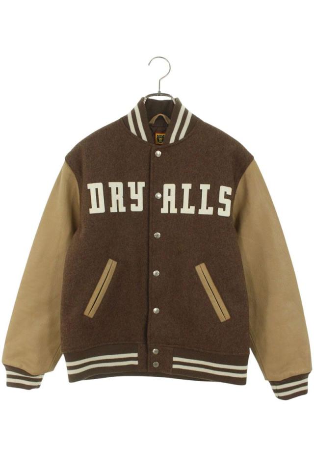 ヒューマンメイド サイズ:S ロゴワッペンウールヴァーシティジャケットブルゾン 中古 BS99