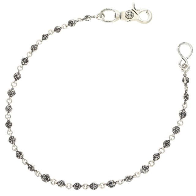 クロムハーツ サイズ:ロング  1MULTIBALL LONG-S 1クリップロング#1マルチボール シルバーウォレットチェーン 中古 SJ02