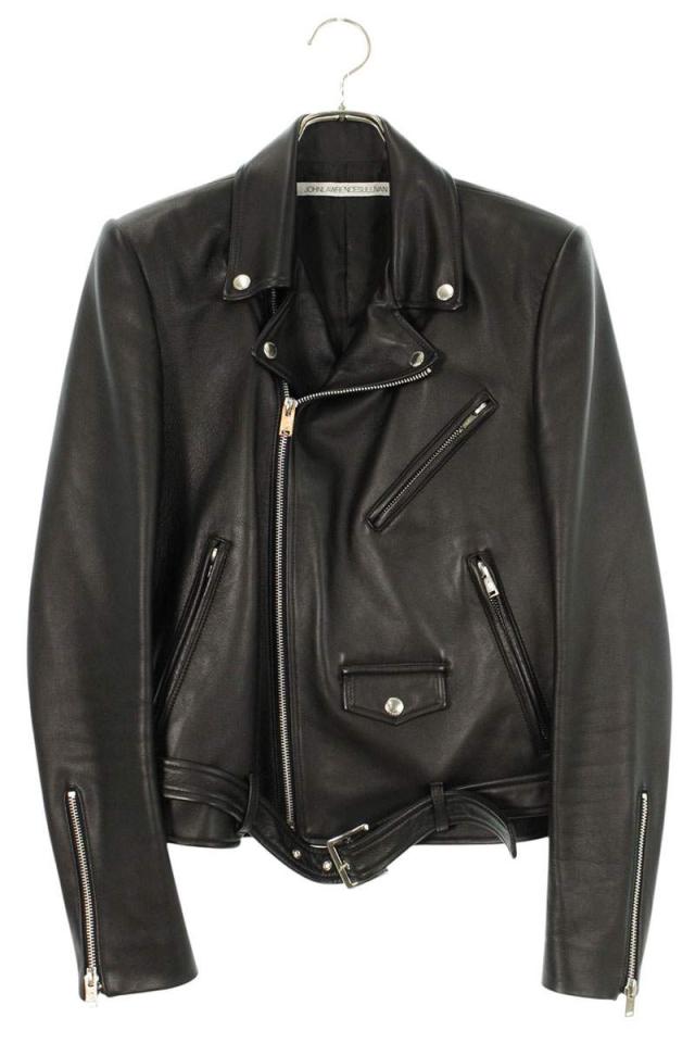 ジョンローレンスサリバン サイズ:34  JLS-04-01 ダブルライダースラムレザージャケット 中古 BS99