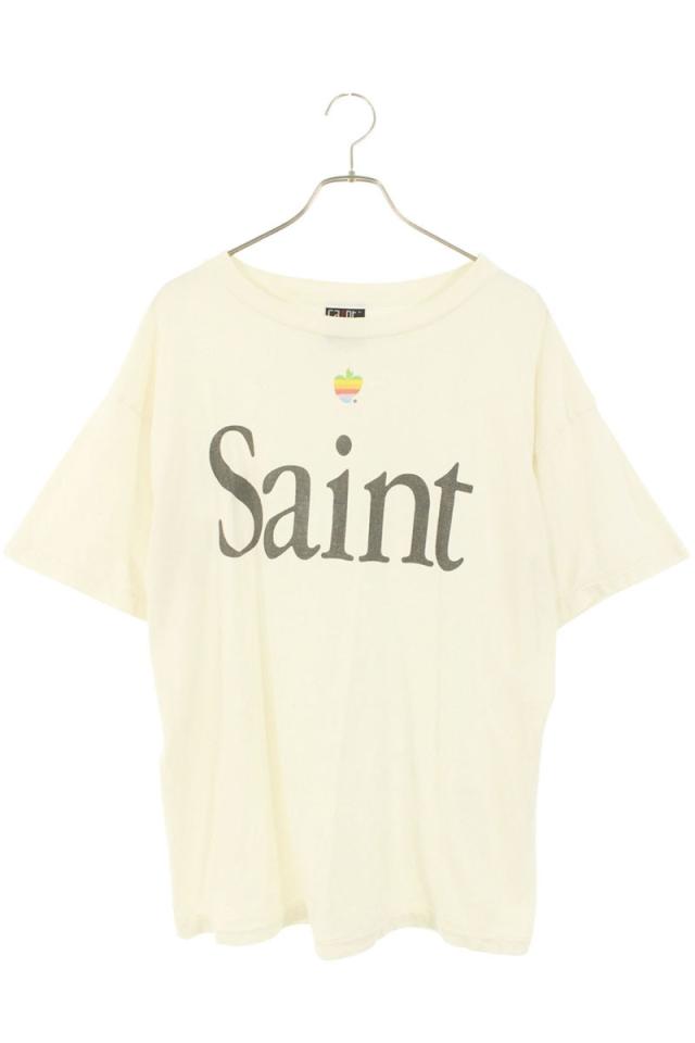 セントマイケル サイズ:L  23AW  SM-A23-0000-005 SaintプリントTシャツ 中古 SB01