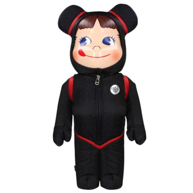 ベアブリック サイズ:10  BE@RBRICK ×FUJIYA ×POTR Peko-chan 1000% ベアブリックフジヤ ポータ ペコちゃんフィギュア 中古 BS99