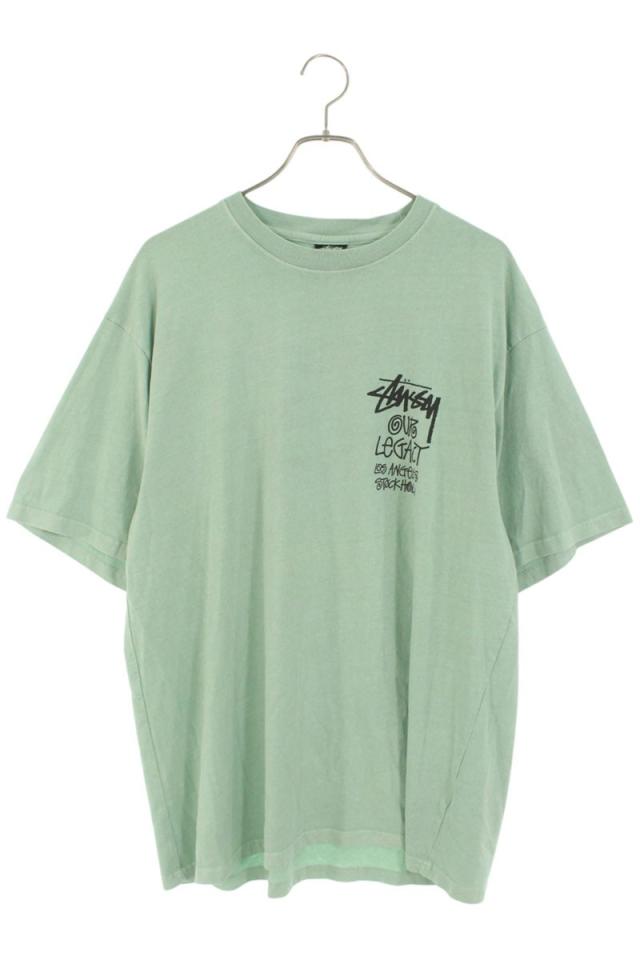 ステューシー  アワーレガシー サイズ:XL ガーメントダイダブルネームTシャツ 中古 FK04