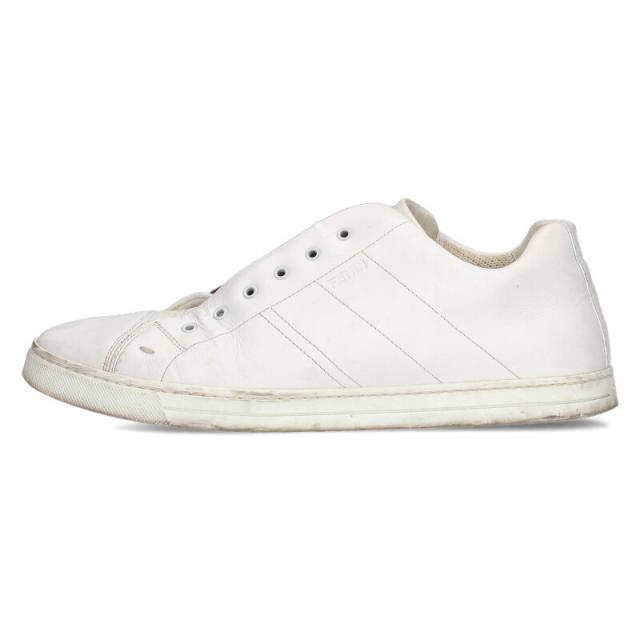 フェンディ サイズ:7 クロスバンドローカットスニーカー 中古 BS99