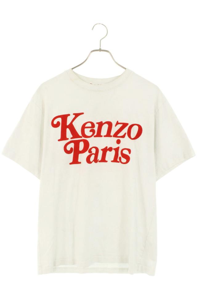 ケンゾー  ヒューマンメイド サイズ:XS  FE55TS1914SY ロゴプリントTシャツ 中古 BS99