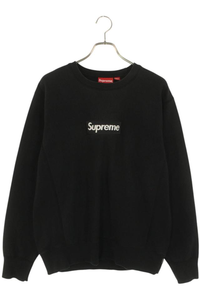 シュプリーム サイズ:M  18AW  Box Logo Crewneck ボックスロゴクルーネックスウェット 中古 BS99