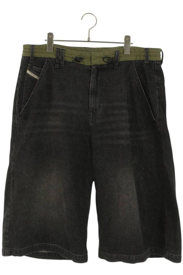 ディーゼル サイズ:32インチ  D-ANDRE-SHORT-S レイヤードデザインデニムハーフパンツ 中古 BS99