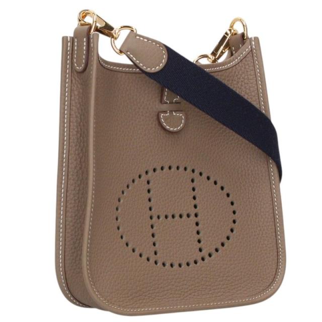 エルメス サイズ:TPM  エブリンTPM アマゾン W刻印 G金具 トリヨンクレマンス エトゥープショルダーバッグ 中古 GZ14