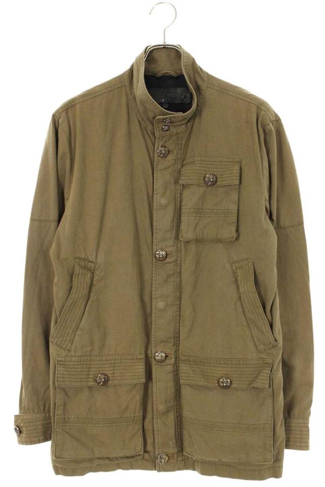 クロムハーツ サイズ:M  CHERRY BOMB チェリーボム ロスボールボタンミリタリーブルゾン 中古 SS07