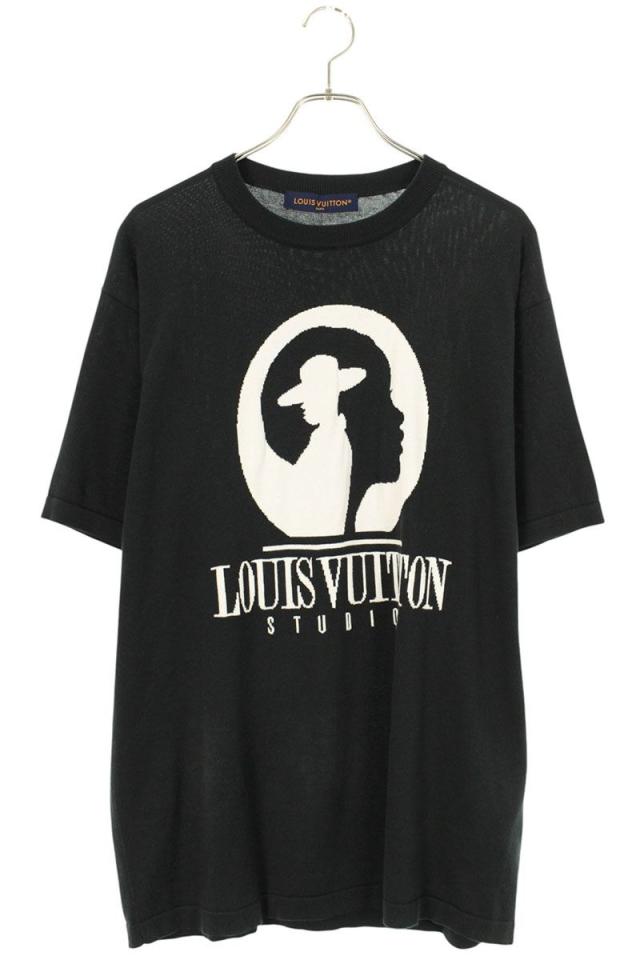 ルイヴィトン サイズ:L  RM232 AUR HPN83W グラフィックニットTシャツ 中古 SB01