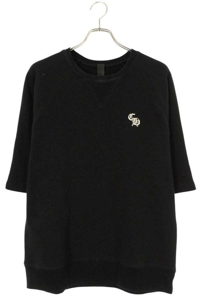 クロムハーツ サイズ:M  Y NOT SLO RIDE 胸CH刺繍半袖スウェットTシャツ 中古 SJ02