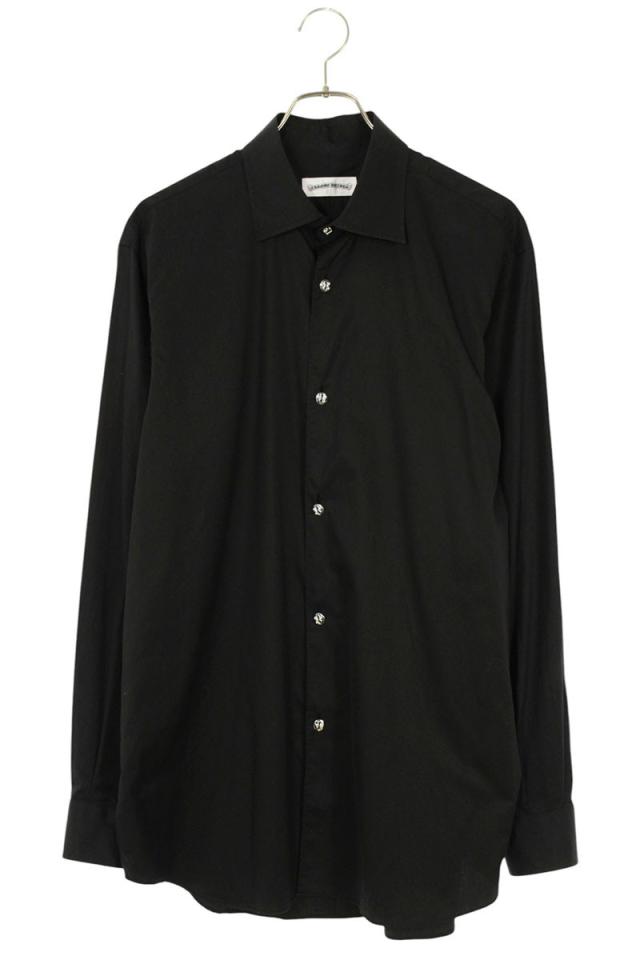 クロムハーツ サイズ:42 BSフレアボタン長袖シャツ 中古 GZ11