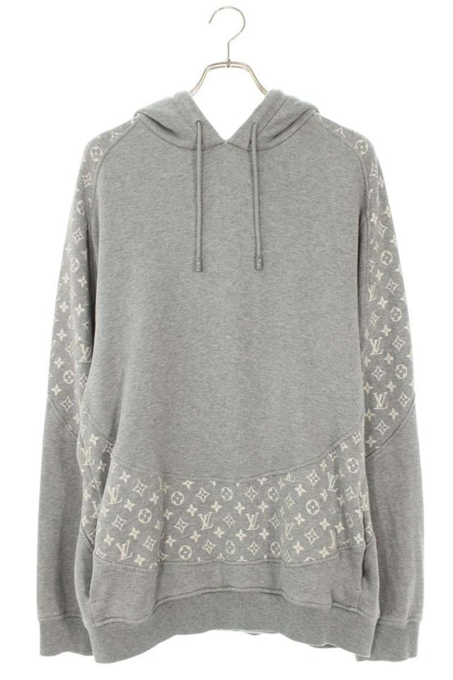 ルイヴィトン サイズ:XXL  RM222Q UYR HNY40W モノグラムサークルフーデッドプルオーバーパーカー 中古 SS13
