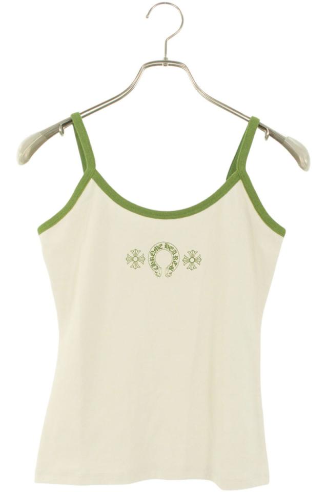 クロムハーツ サイズ:M ホースシューロゴプリントキャミソール 中古 SJ02