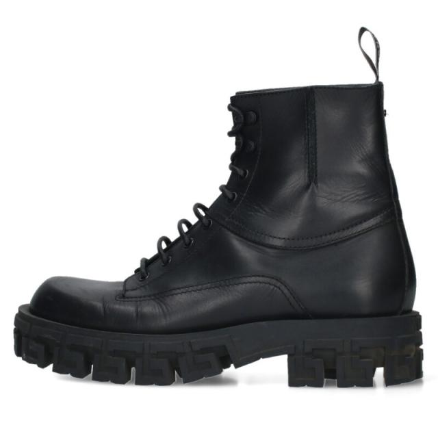 ヴェルサーチェ サイズ:43 レザーハイカットブーツ 中古 BS99