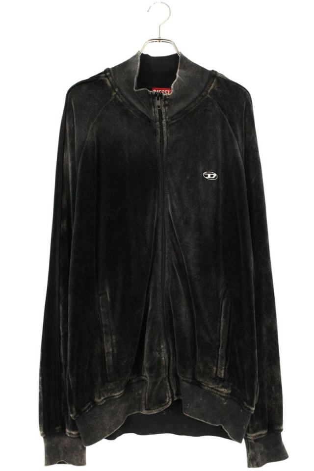 ディーゼル サイズ:XXL ベルベットジップアップブルゾン 中古 BS55