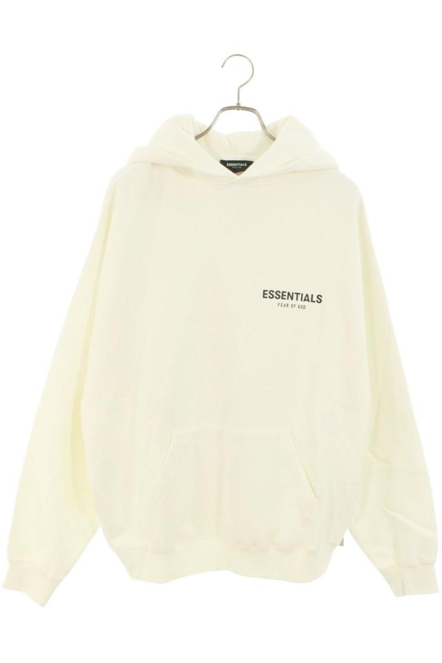 フォグ サイズ:M  ESSENTIALS バックフォトプリントプルオーバーパーカー 中古 BS99