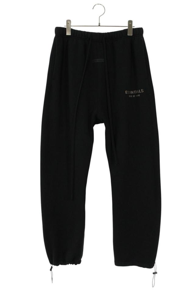 フォグ サイズ:S  ESSENTIALS RELAXED FLEECE SWEATPANT 裾ドローコードスウェットロングパンツ 中古 BS99