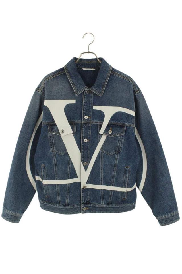ヴァレンティノ サイズ:48  WV3DC01J7L0 Vロゴデニムジャケット 中古 BS99