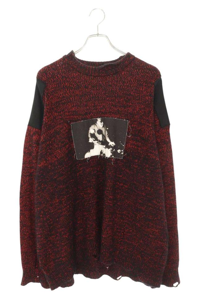 ルーダン サイズ:M パッチ付きクルーネックニット 中古 SB01